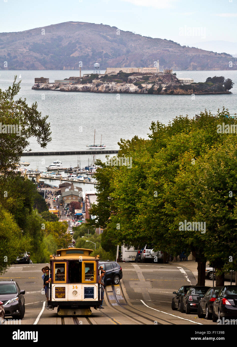 View of Alcatraz Stock Photo - Alamy