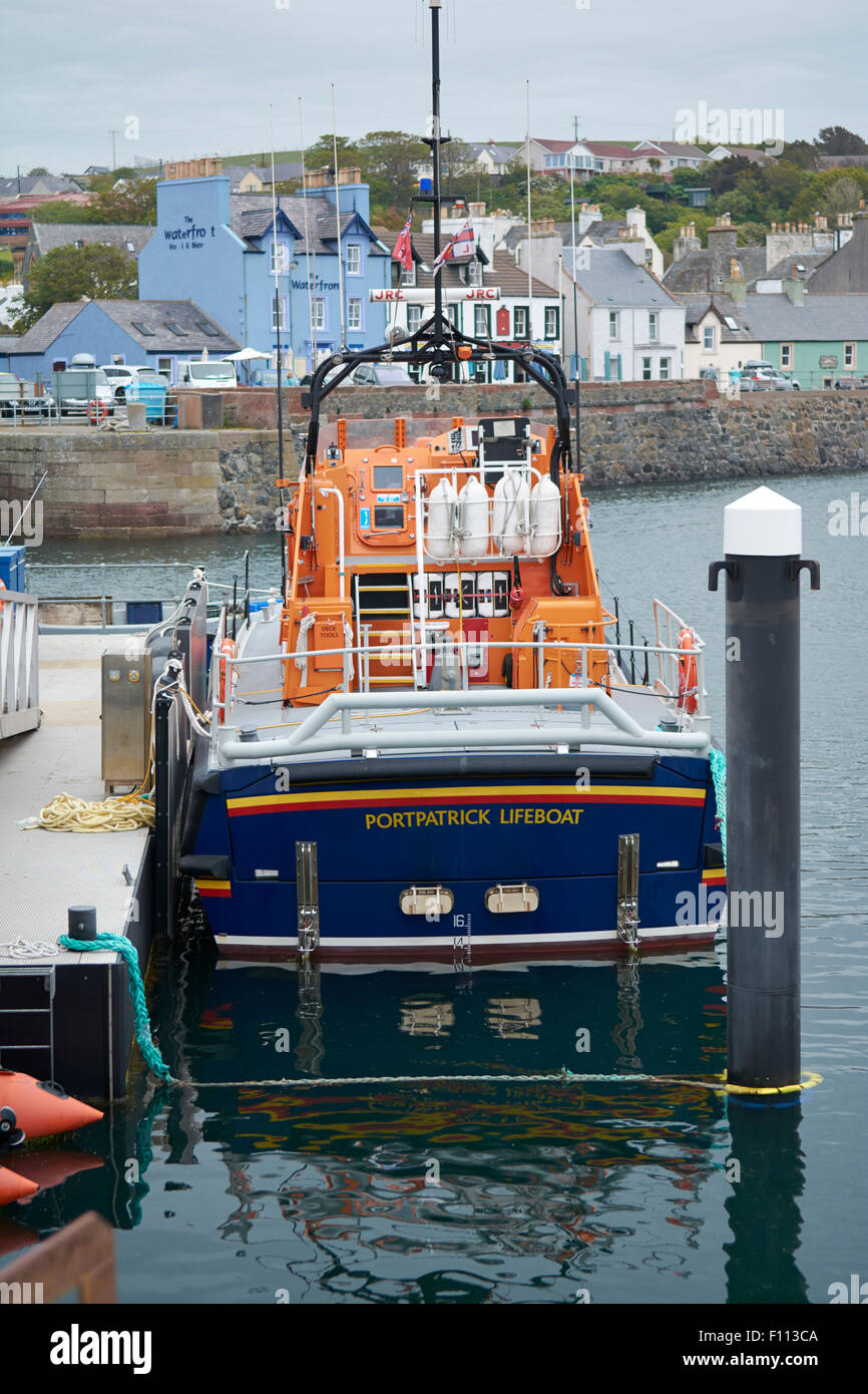 RNLI Lifeboat Portpatrick Harbour, Dumfries & Galloway, Scotland, UK ...