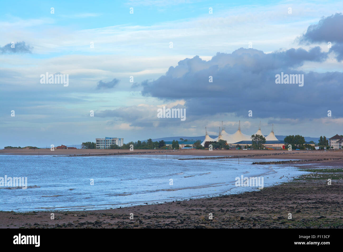 Beach butlins minehead somerset england hi-res stock photography and ...