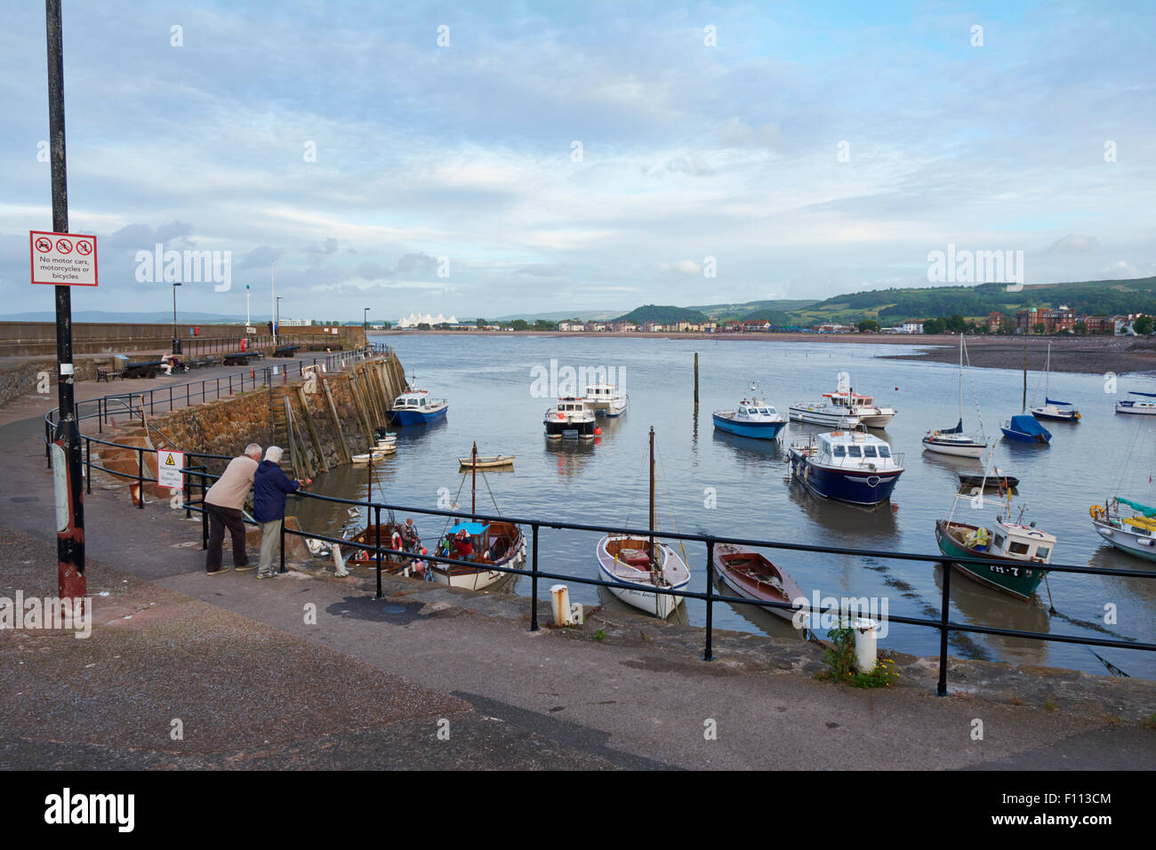 Minehead harbour hi-res stock photography and images - Alamy