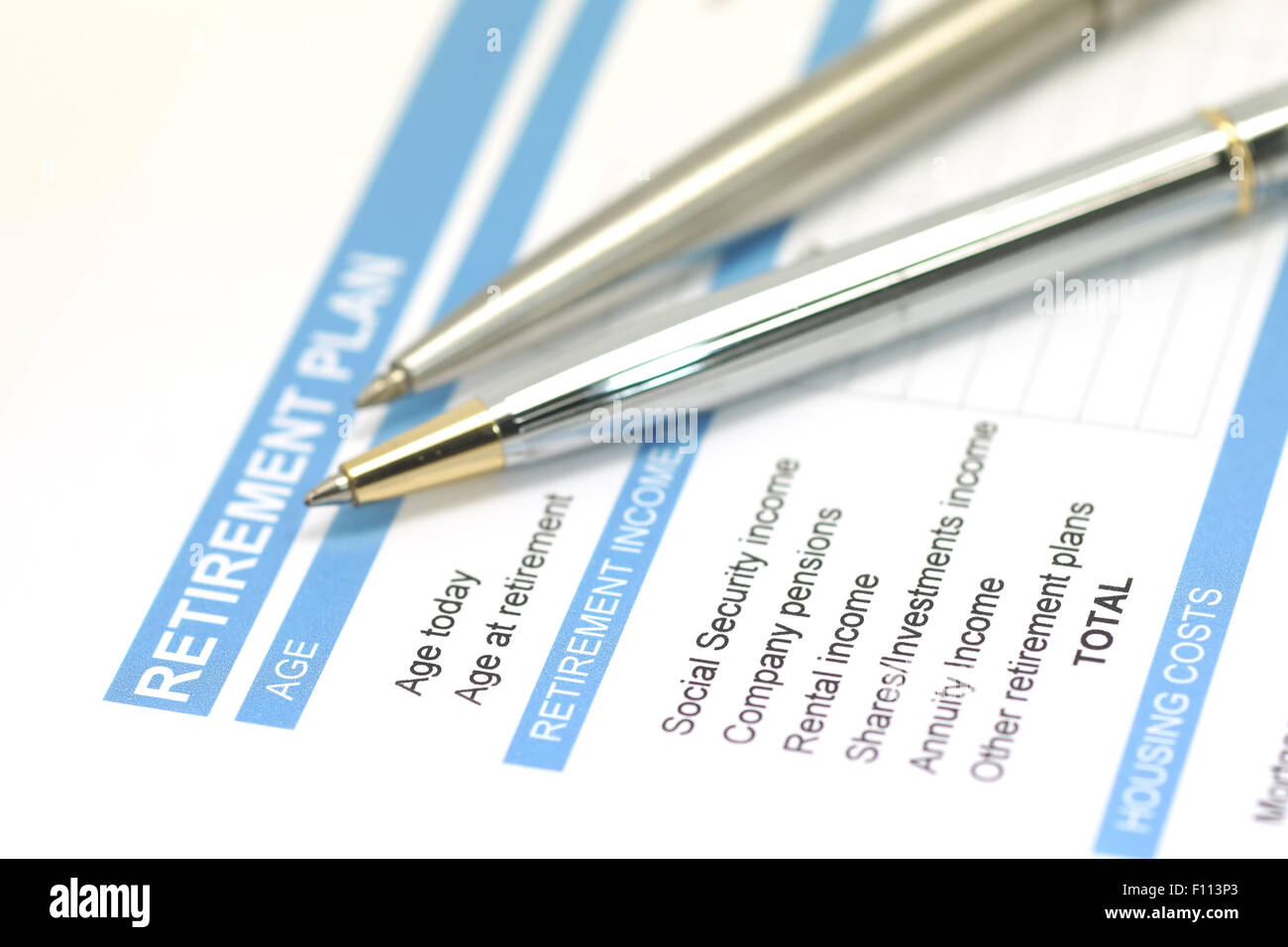 Plan document hi-res stock photography and images - Alamy