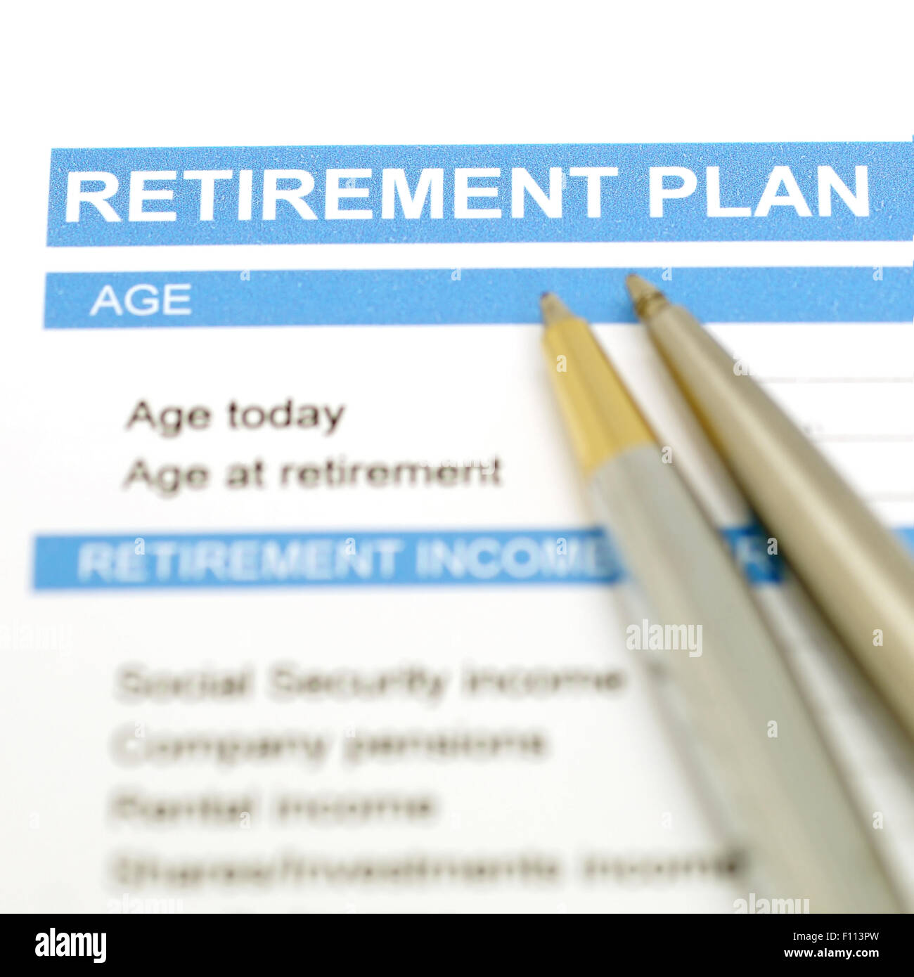 Plan document hi-res stock photography and images - Alamy