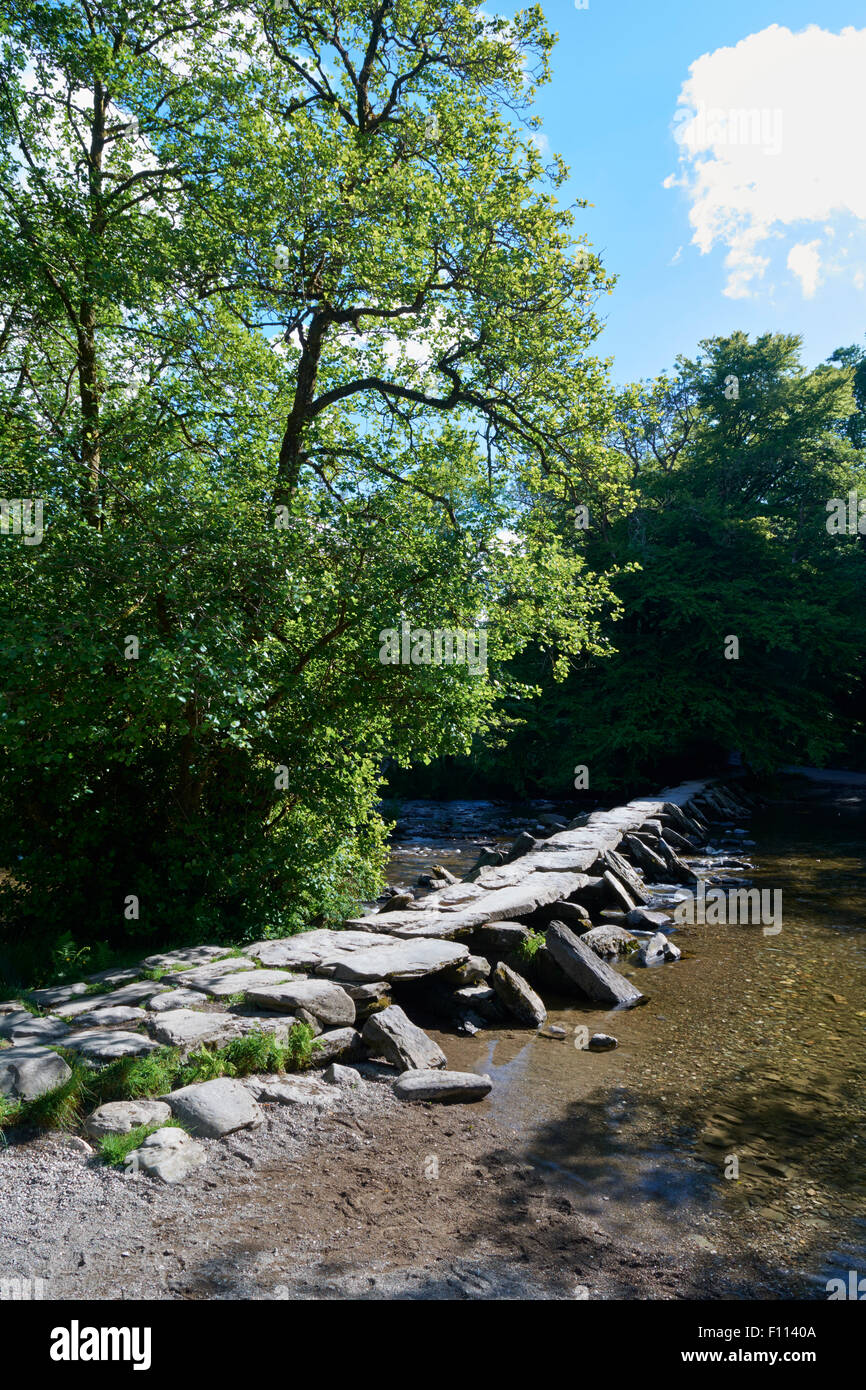 Tarr Steps - Exmoor, England, UK Stock Photo - Alamy