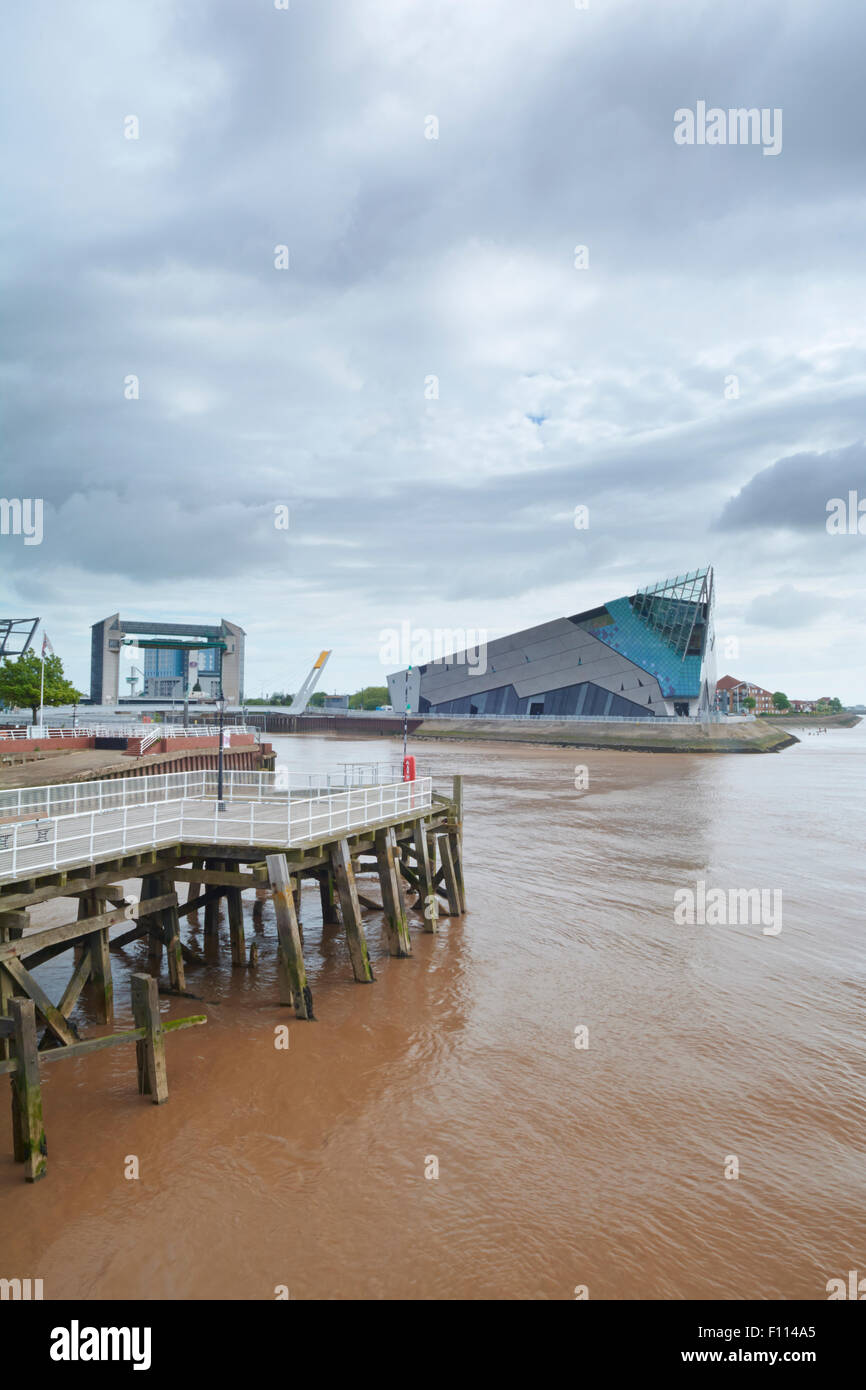 The Deep Aquarium on the banks of the Humber - Hull, England, UK Stock ...