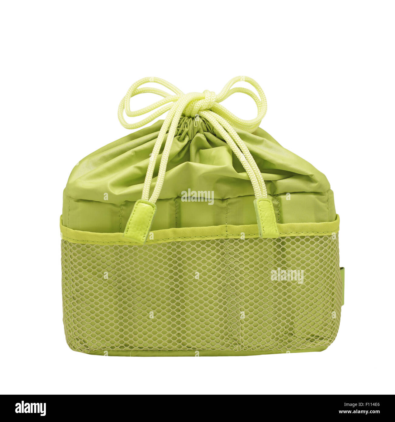 small fabric pouch isolated on white background Stock Photo - Alamy