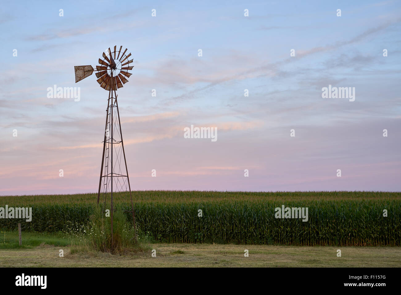 Windmill farm midwest hi-res stock photography and images - Alamy