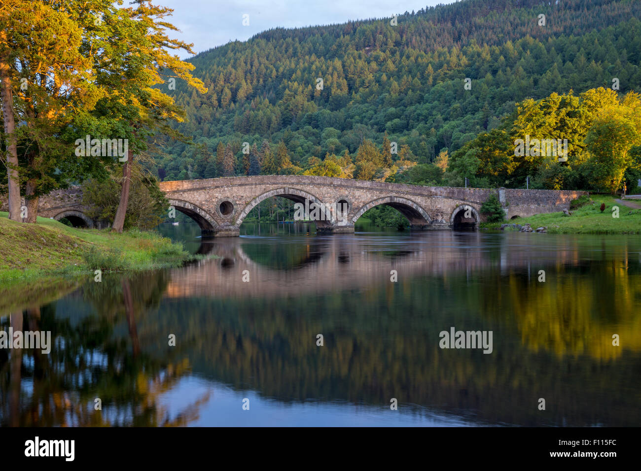 River tay scotland bridge trees hi-res stock photography and images - Alamy