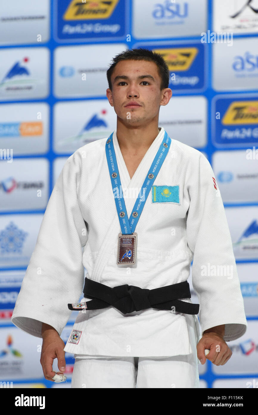 Astana, Kazakhstan. 24th Aug, 2015. Rustam Ibrayev (KAZ) Judo : World ...