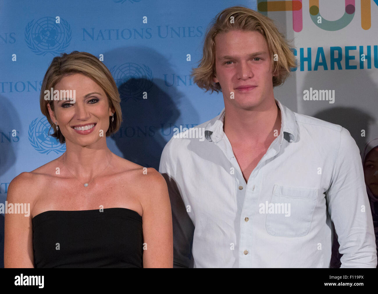 New York City, United States. 18th Aug, 2015. Amy Robach, News Anchor ...