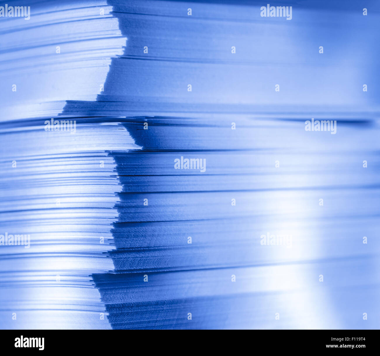Blue page detail hi-res stock photography and images - Alamy
