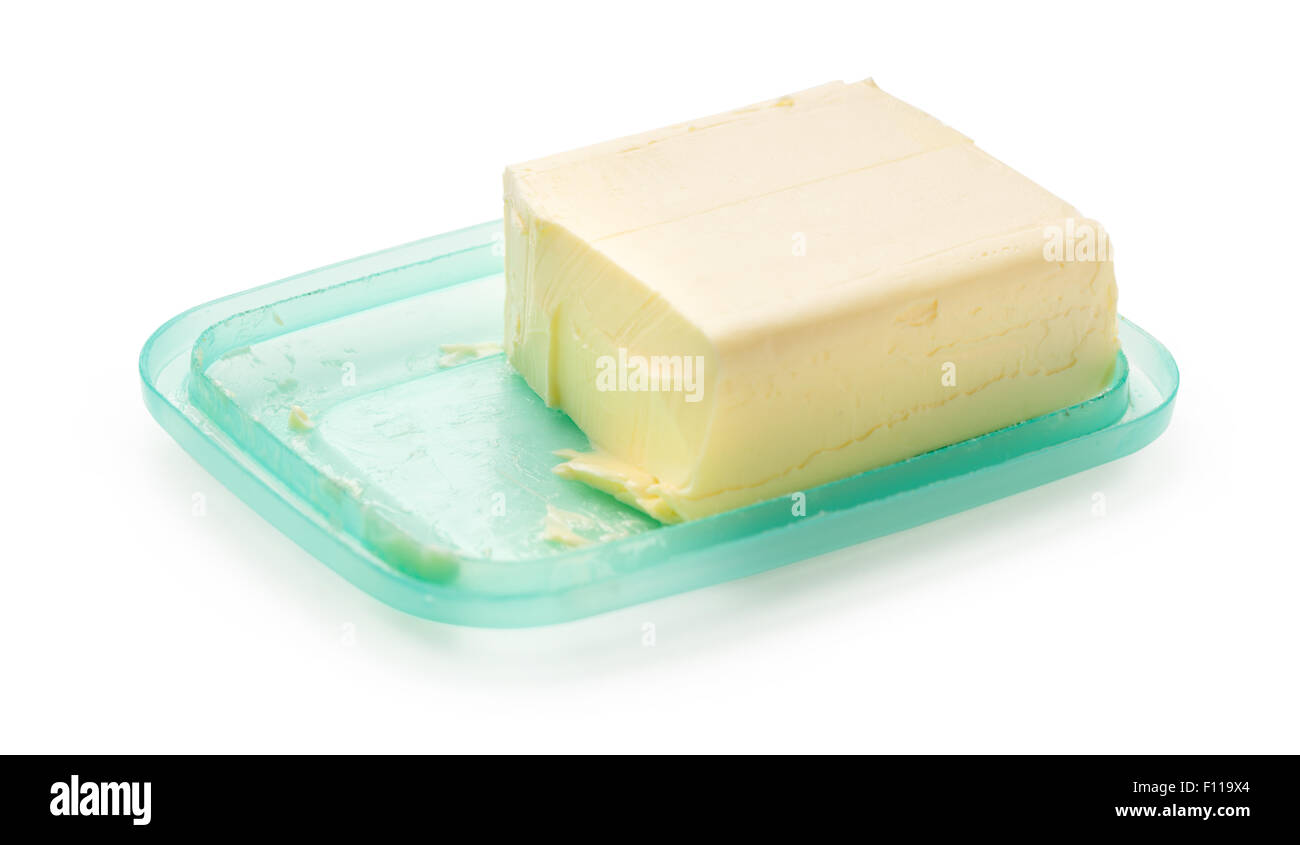 Dairy fresh butter on Cut Out Stock Images & Pictures - Alamy