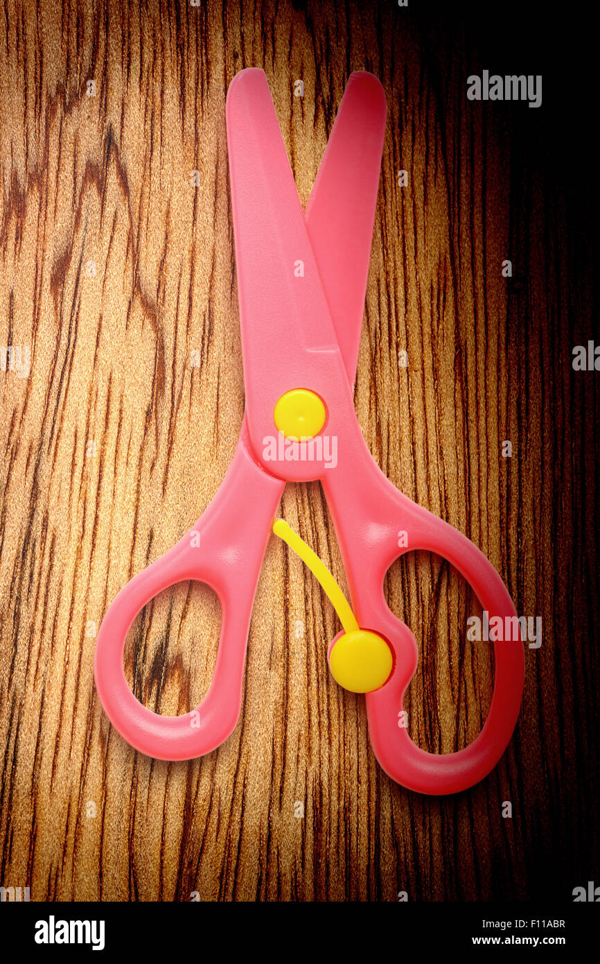 Plastic child scissors hi-res stock photography and images - Alamy