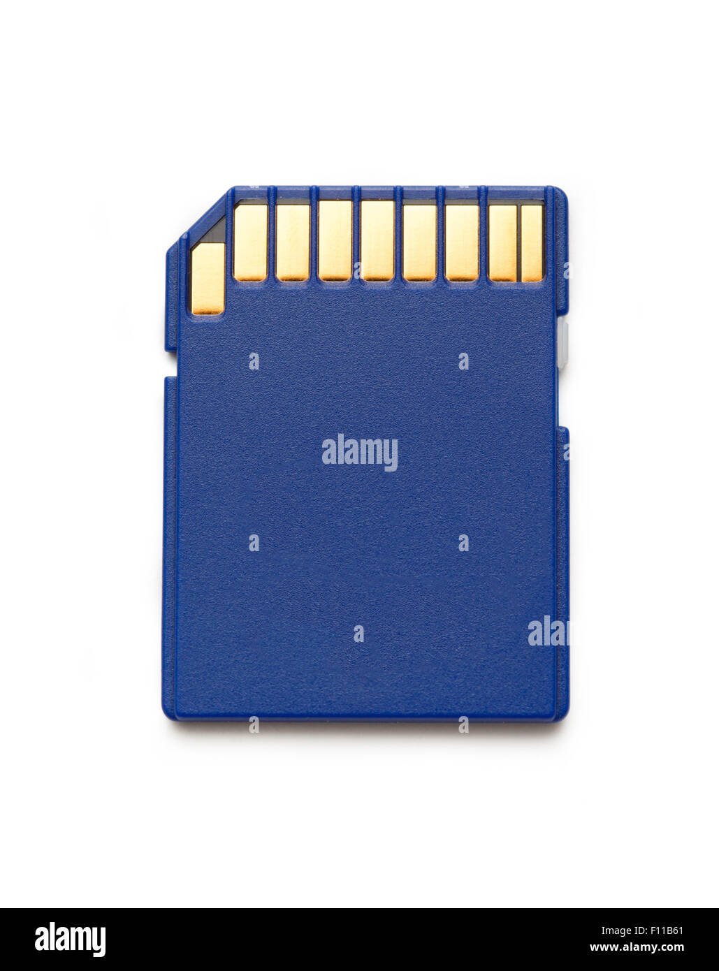 Blue compact memory card for camera in closeup Stock Photo - Alamy
