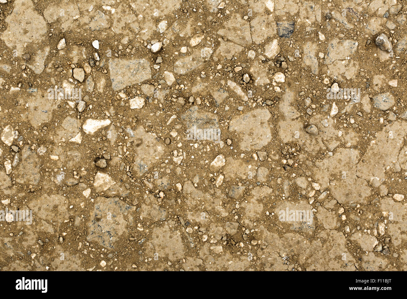 Damaged dry concrete and soil piece as background Stock Photo - Alamy
