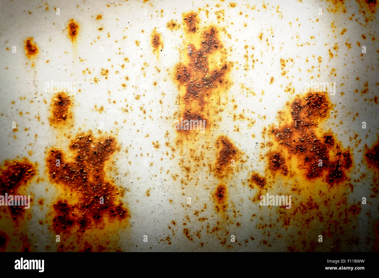 Rusty piece of metal as background in closeup Stock Photo - Alamy