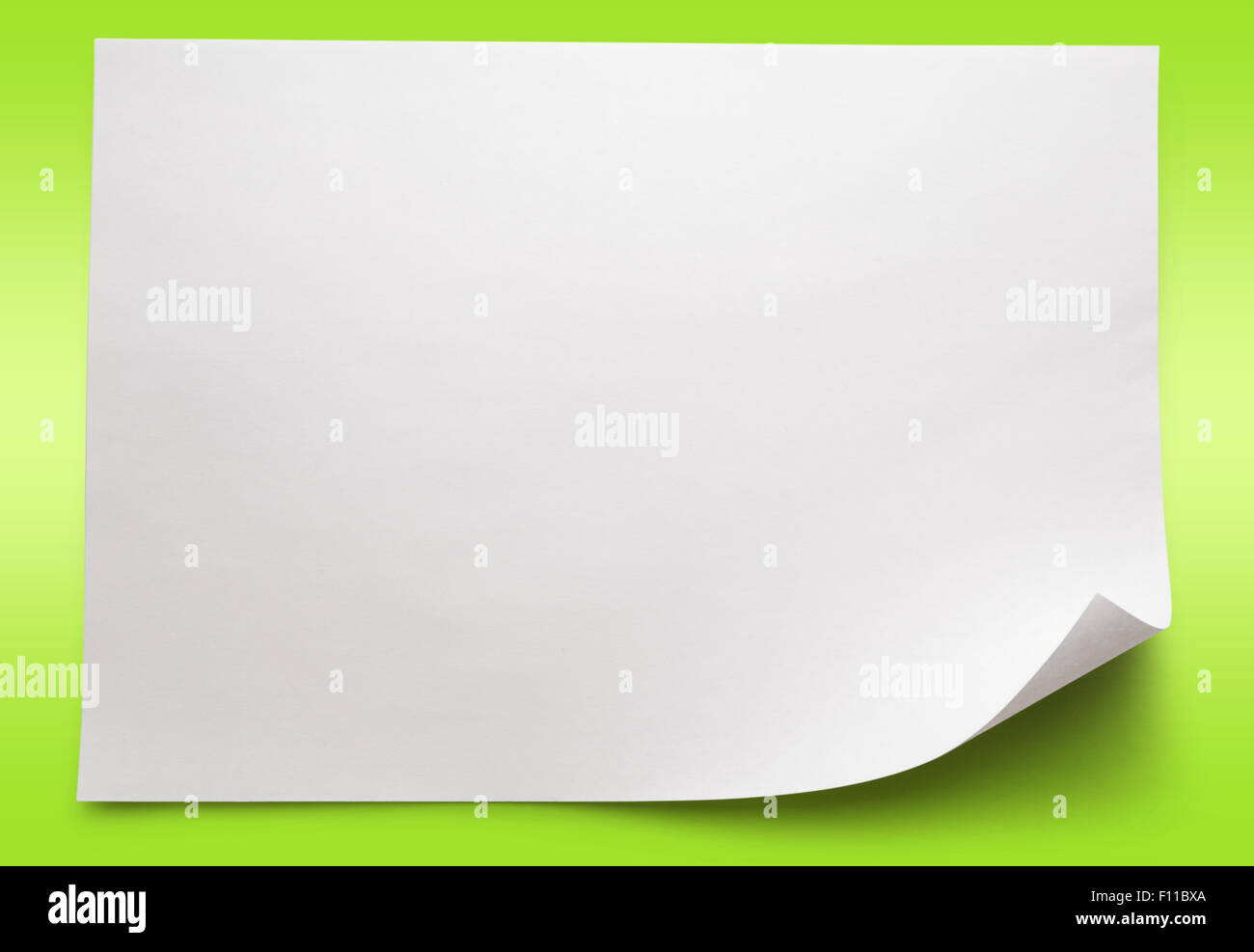 Blank sheet of paper on background closeup Stock Photo - Alamy