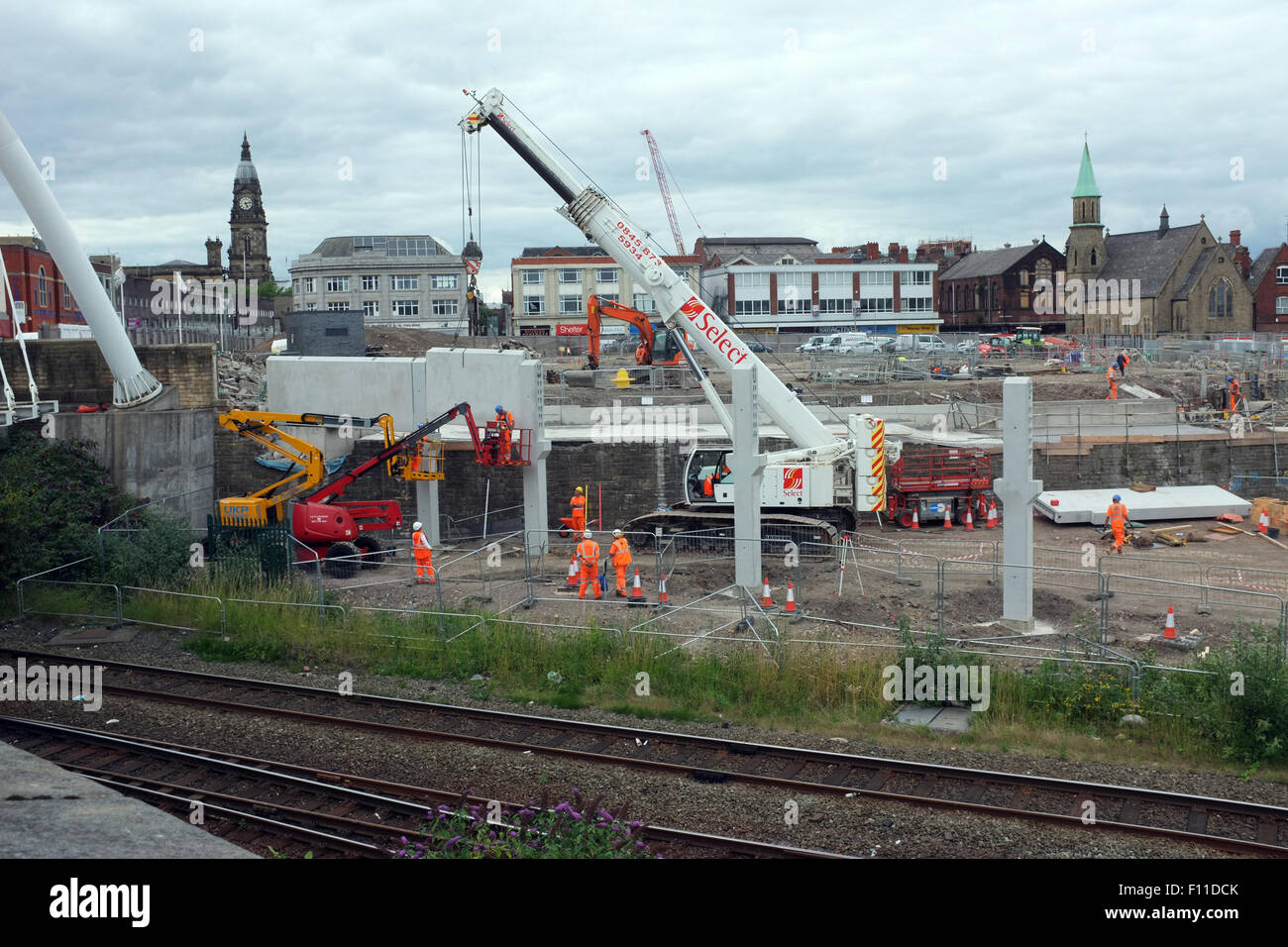 Development of the new Bolton interchange for bus and train public ...