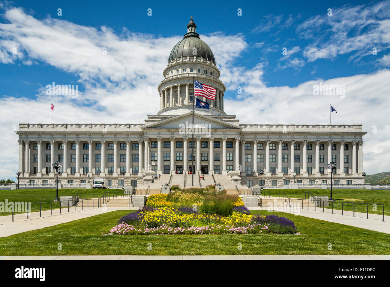 The Utah Sate Capitol building in Salt Lake City, Utah Stock Photo - Alamy