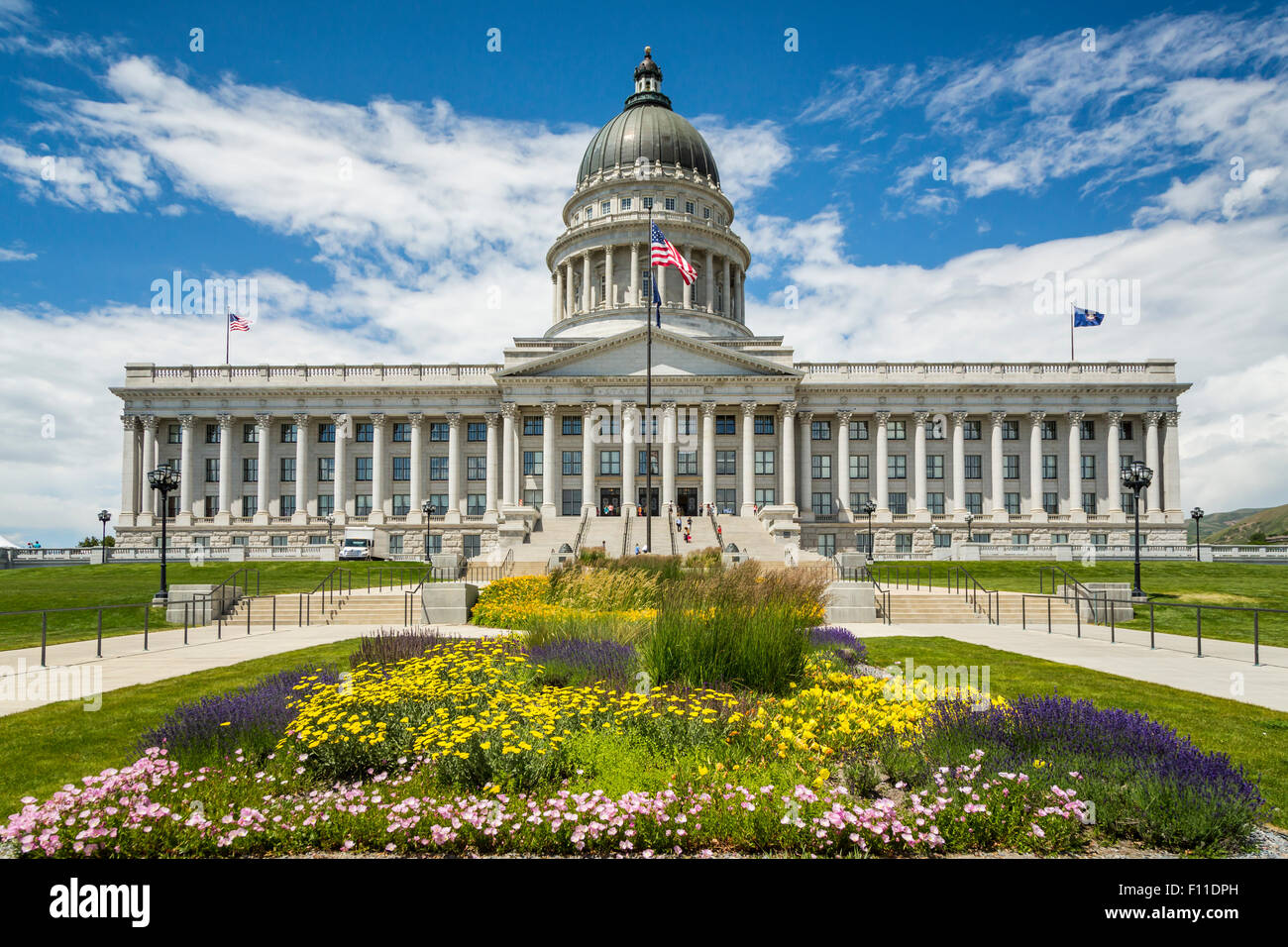 The Utah Sate Capitol building in Salt Lake City, Utah Stock Photo - Alamy