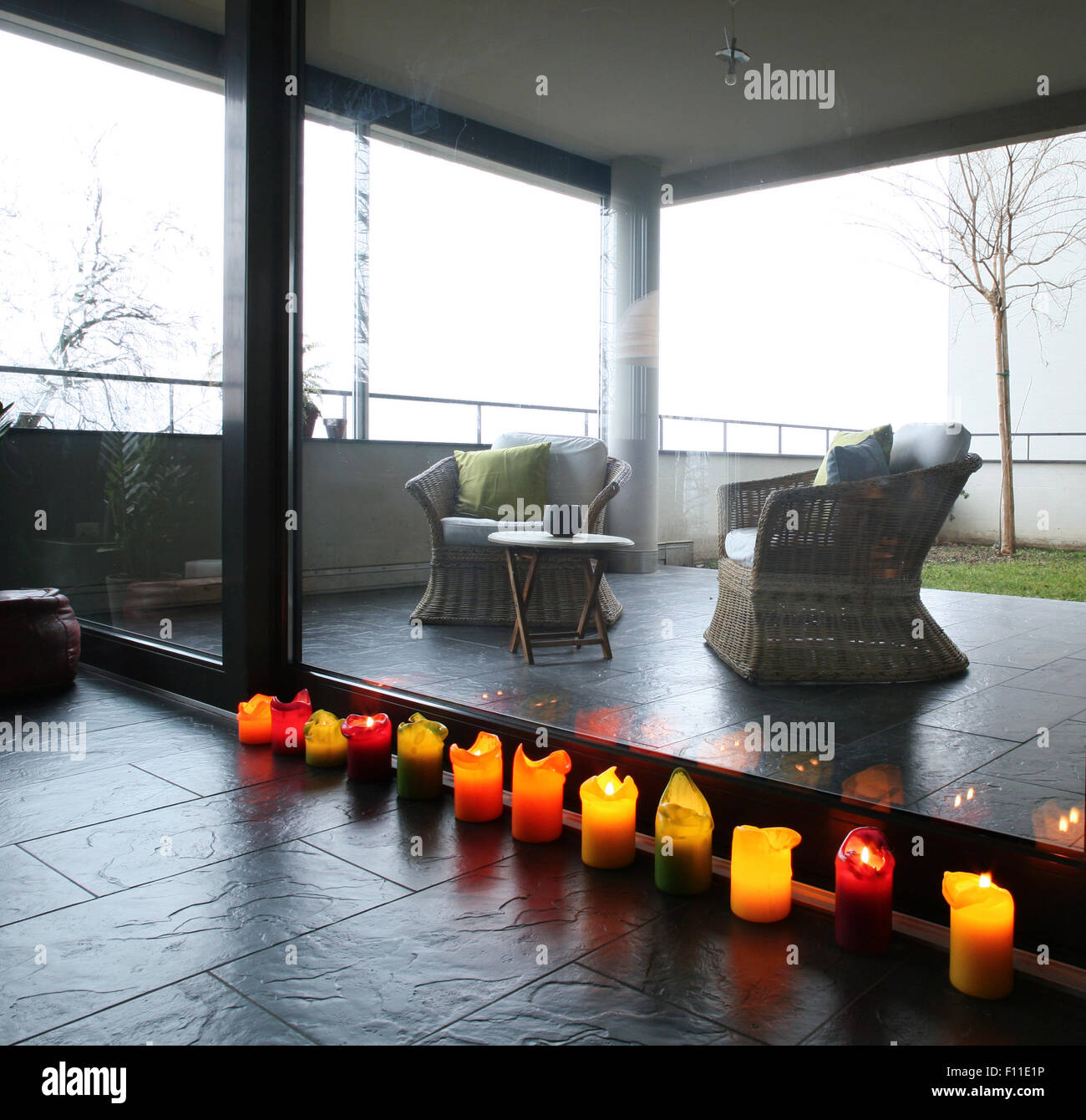 interior house, veranda Stock Photo - Alamy