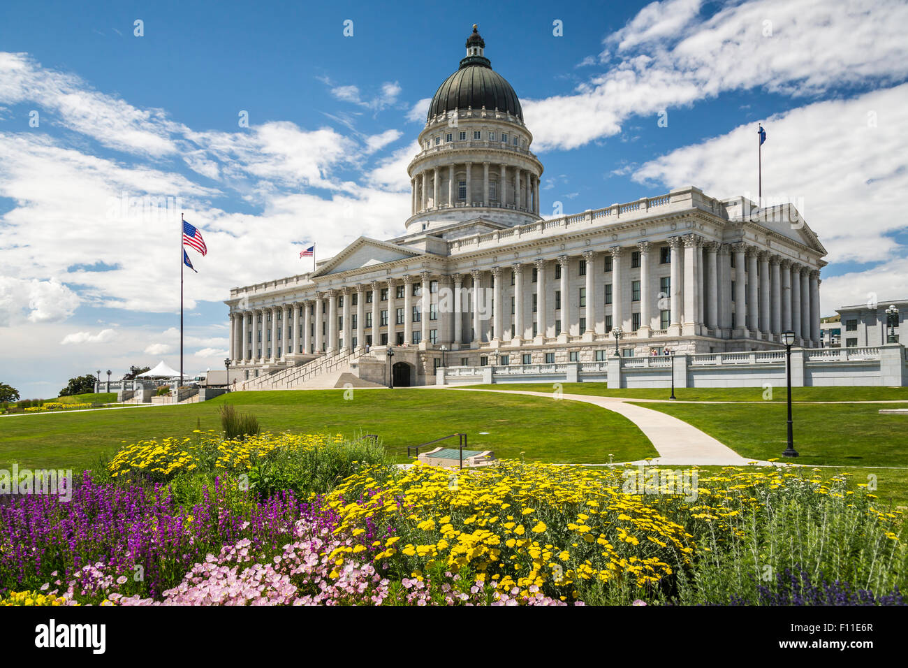 The Utah Sate Capitol building in Salt Lake City, Utah Stock Photo - Alamy