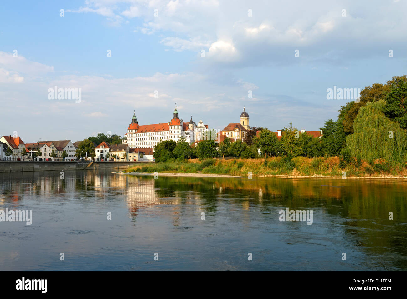 Schloss Neuburg, castle, Neuburg an der Donau, Upper Bavaria, Bavaria ...