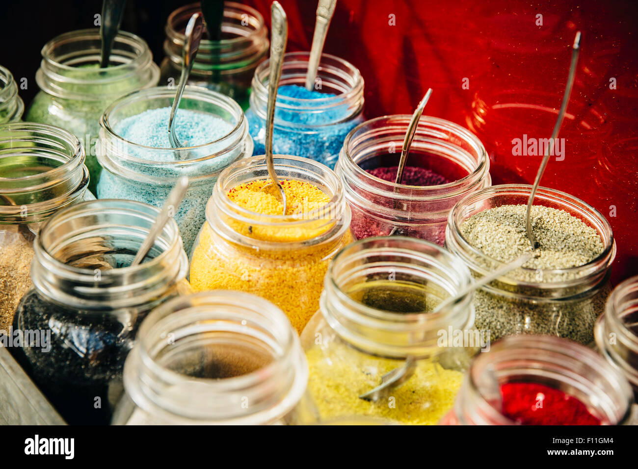 Pigment jars hi-res stock photography and images - Alamy