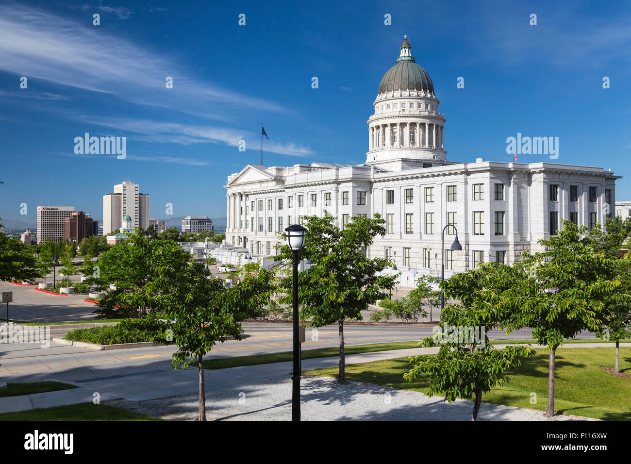 The Utah Sate Capitol building in Salt Lake City, Utah Stock Photo - Alamy