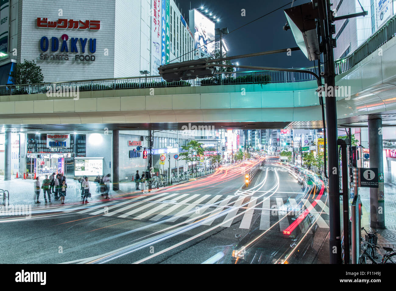 Traffic lights of Shinjuku,Shinjuku-Ku,Tokyo,Japan Stock Photo - Alamy