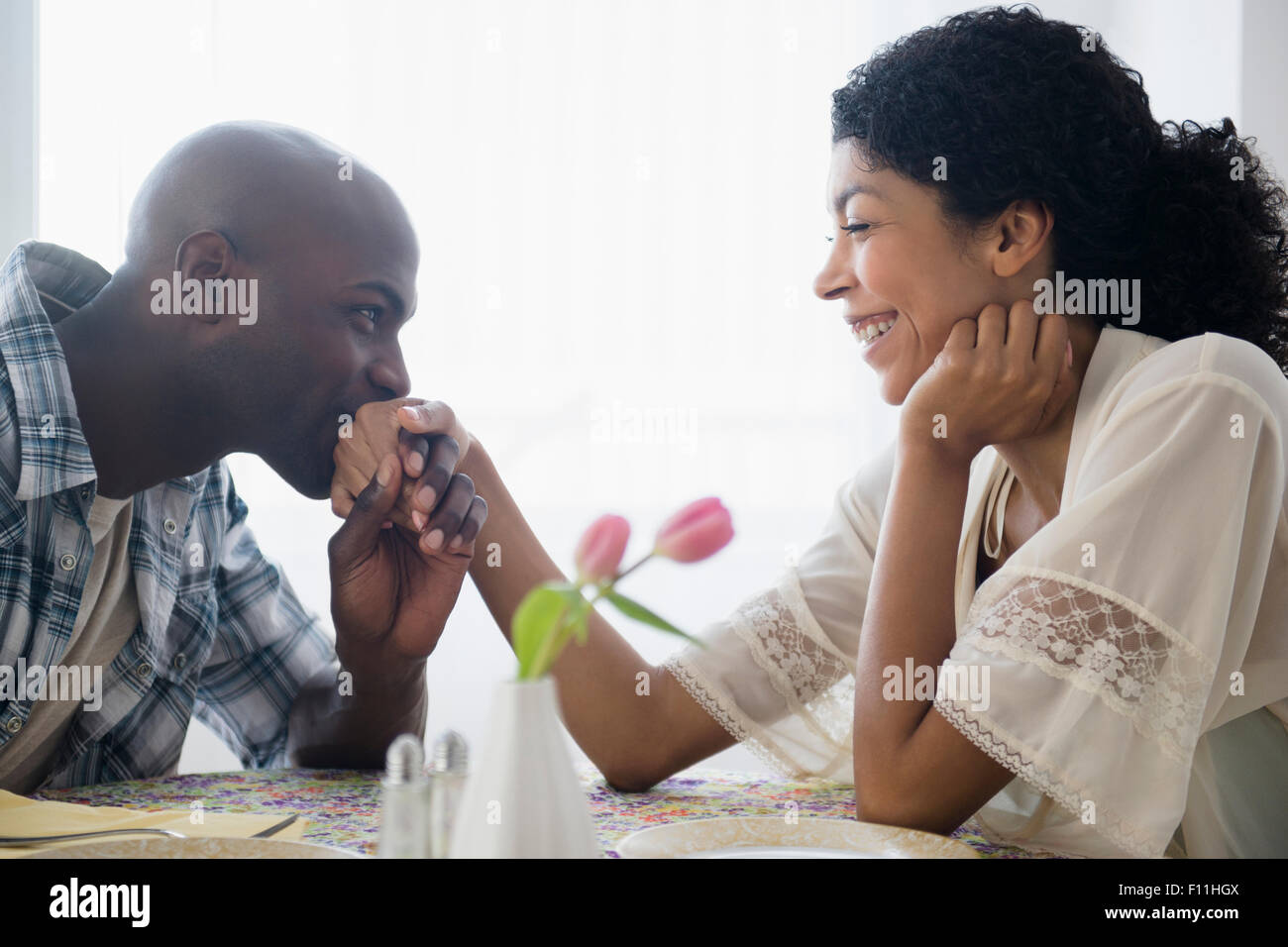 Man kissing women hand hi-res stock photography and images - Alamy
