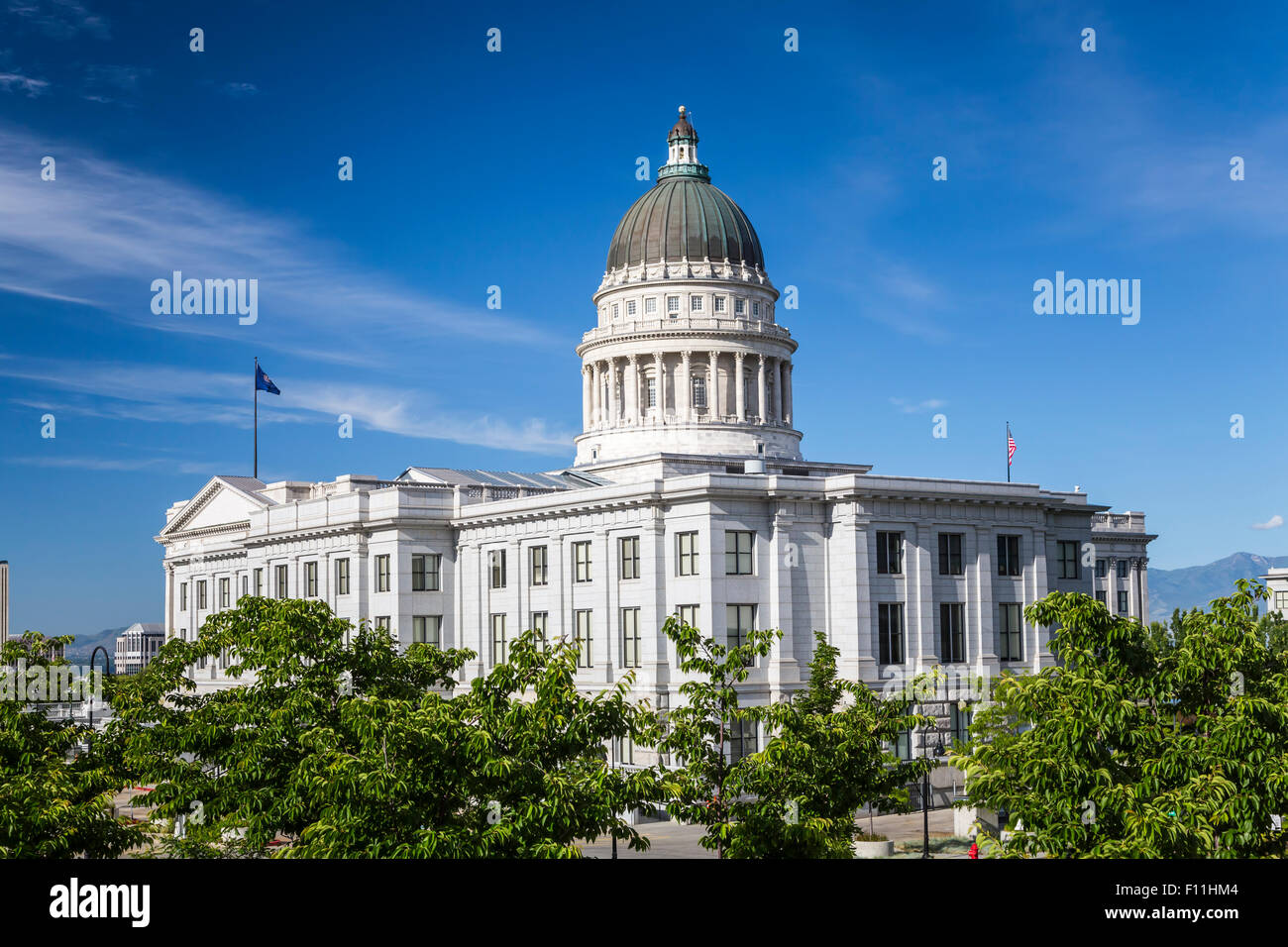 The Utah Sate Capitol building in Salt Lake City, Utah Stock Photo - Alamy