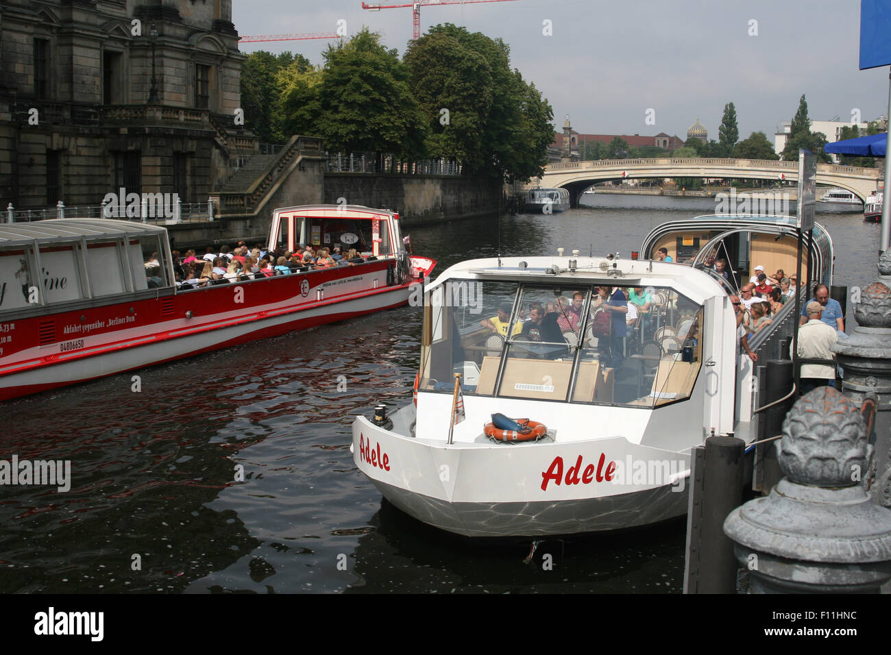 river boat germany sightseeing Stock Photo - Alamy
