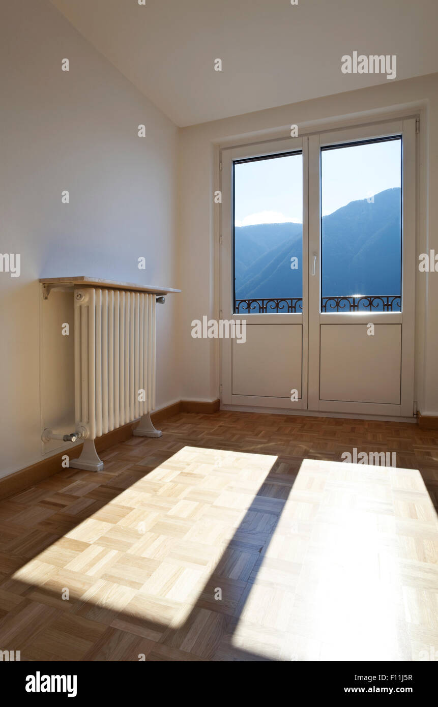 empty room, window with a view Stock Photo - Alamy