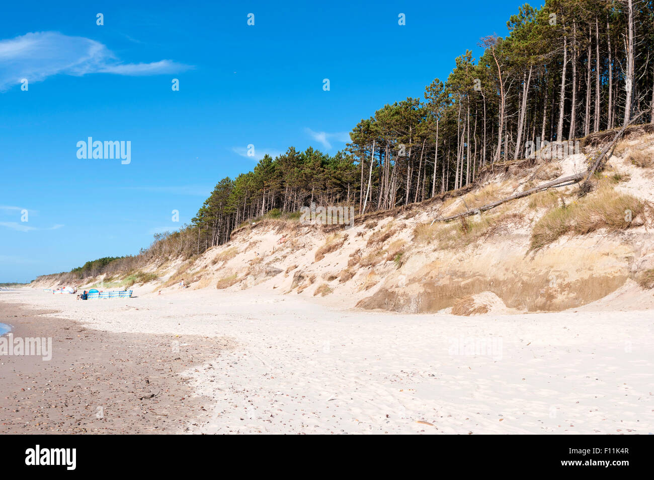 Sea landscape - Polish central coast beach Stock Photo - Alamy