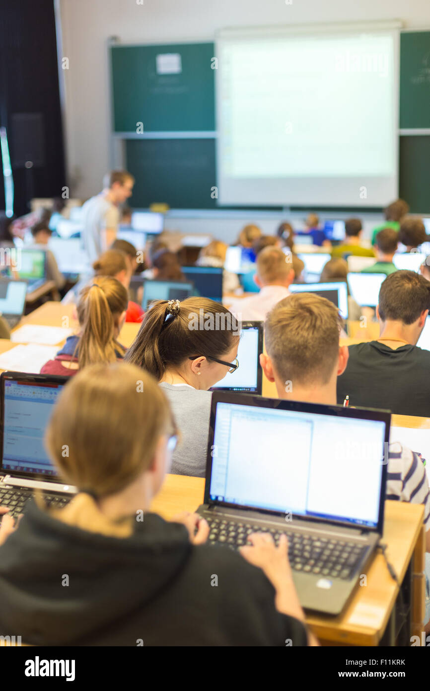 Informatics workshop at university Stock Photo - Alamy