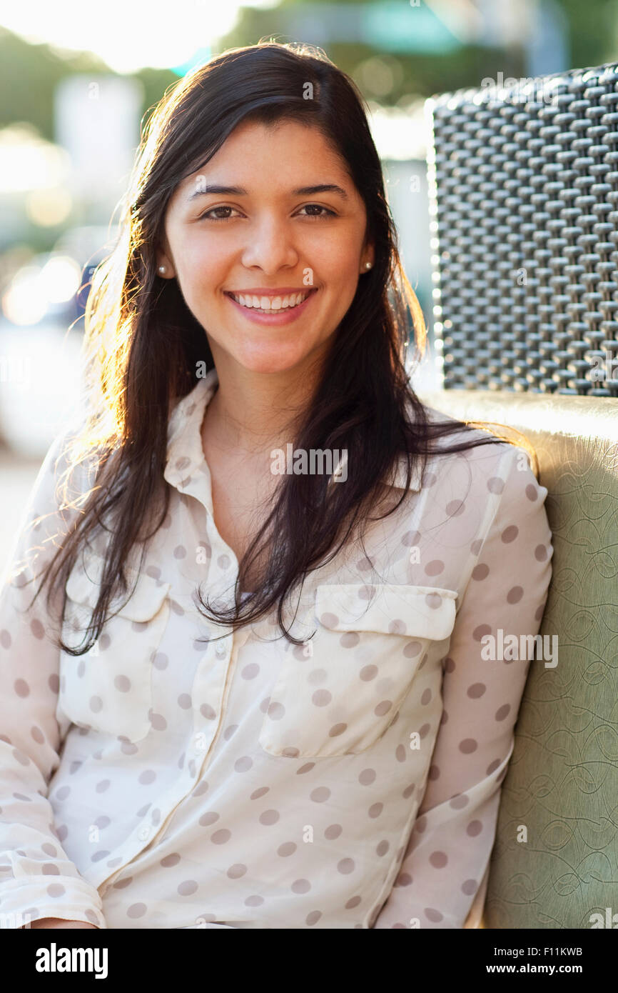 Close up hispanic woman hi-res stock photography and images - Alamy