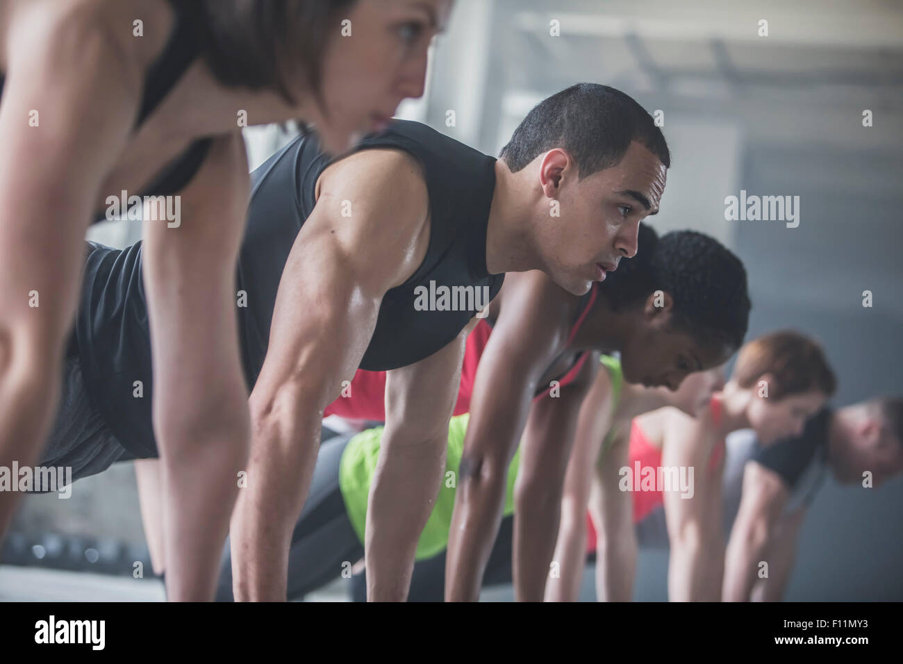 Woman push man away hi-res stock photography and images - Alamy