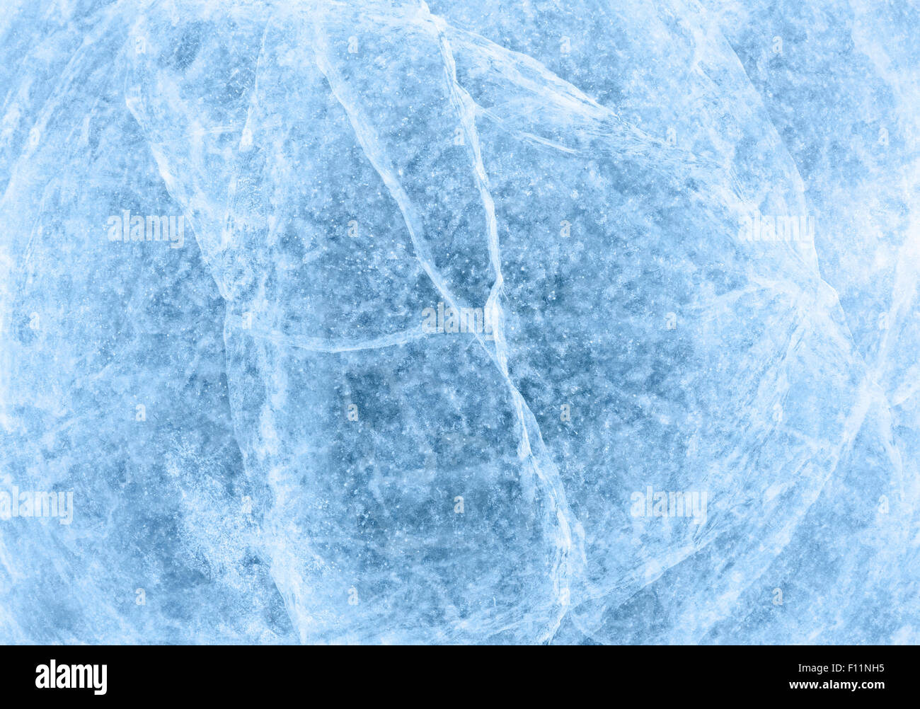 Wide-angle shot of texture ice on Baikal lake in Siberia Stock Photo ...