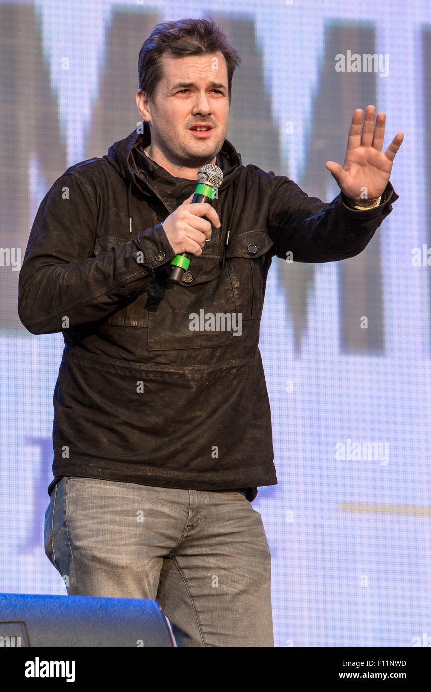 Australian Comedian Jim Jefferies performs at Barclaycard British ...