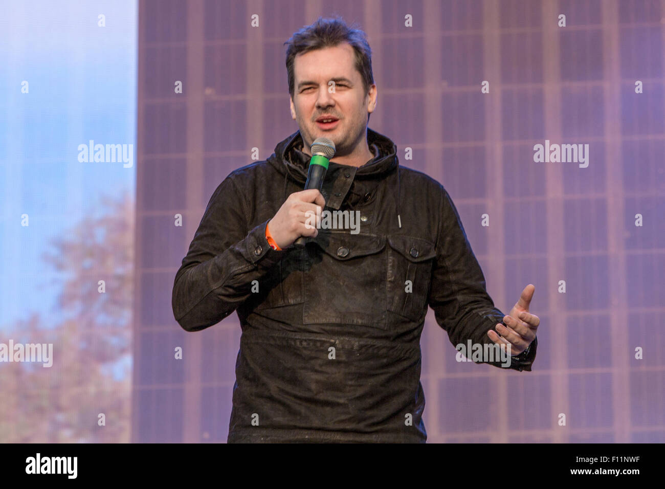 Australian Comedian Jim Jefferies performs at Barclaycard British ...