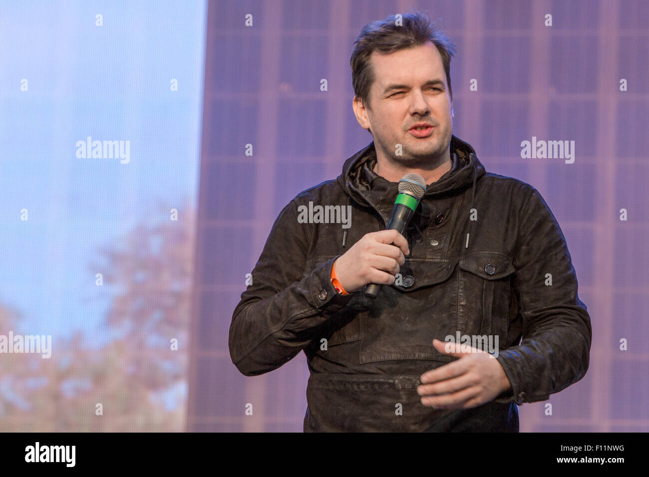 Australian Comedian Jim Jefferies performs at Barclaycard British ...