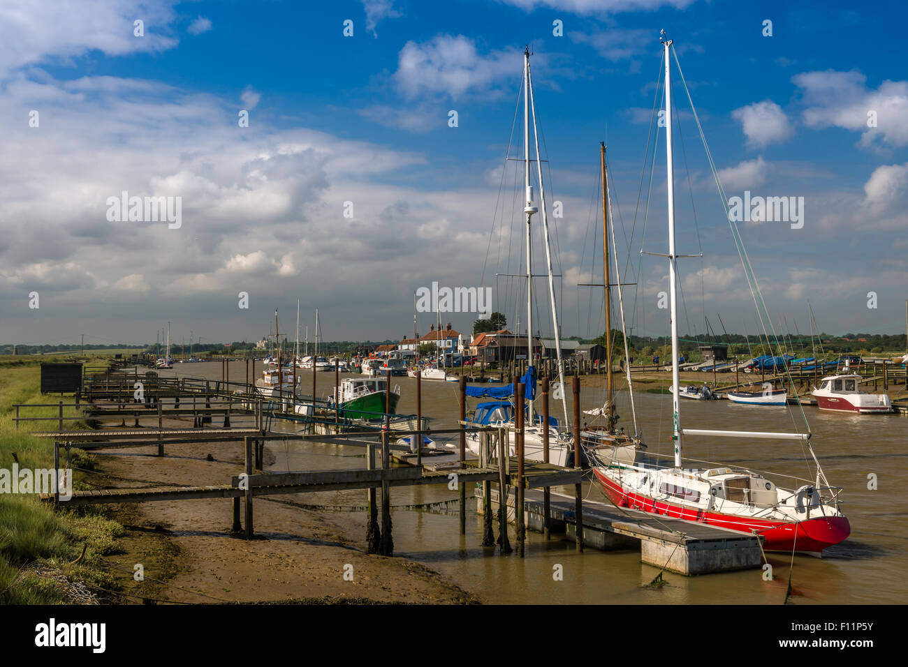 River Blyth, Blackshore near Southwold in Suffolk Stock Photo - Alamy