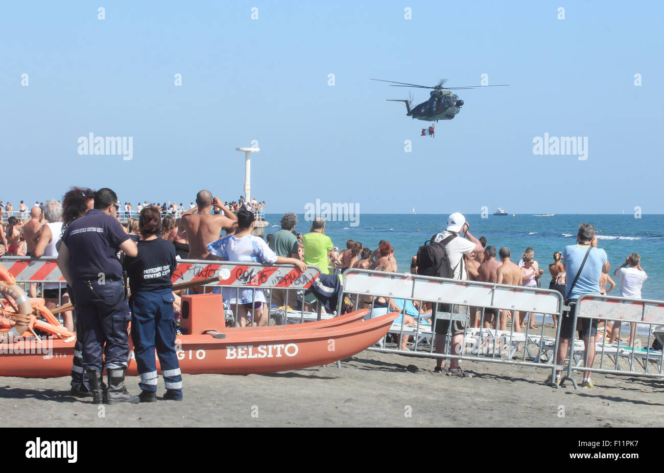 Italian rescue helicopter hi-res stock photography and images - Alamy