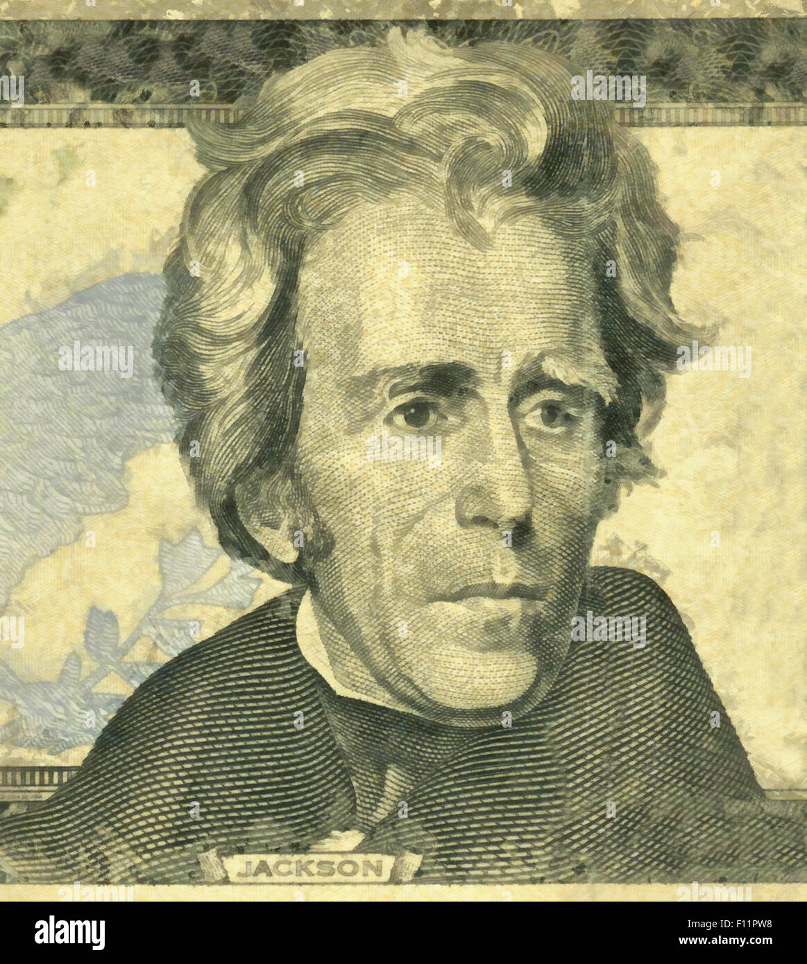 Portrait Andrew Jackson (1767-1845),US political and military leader ...