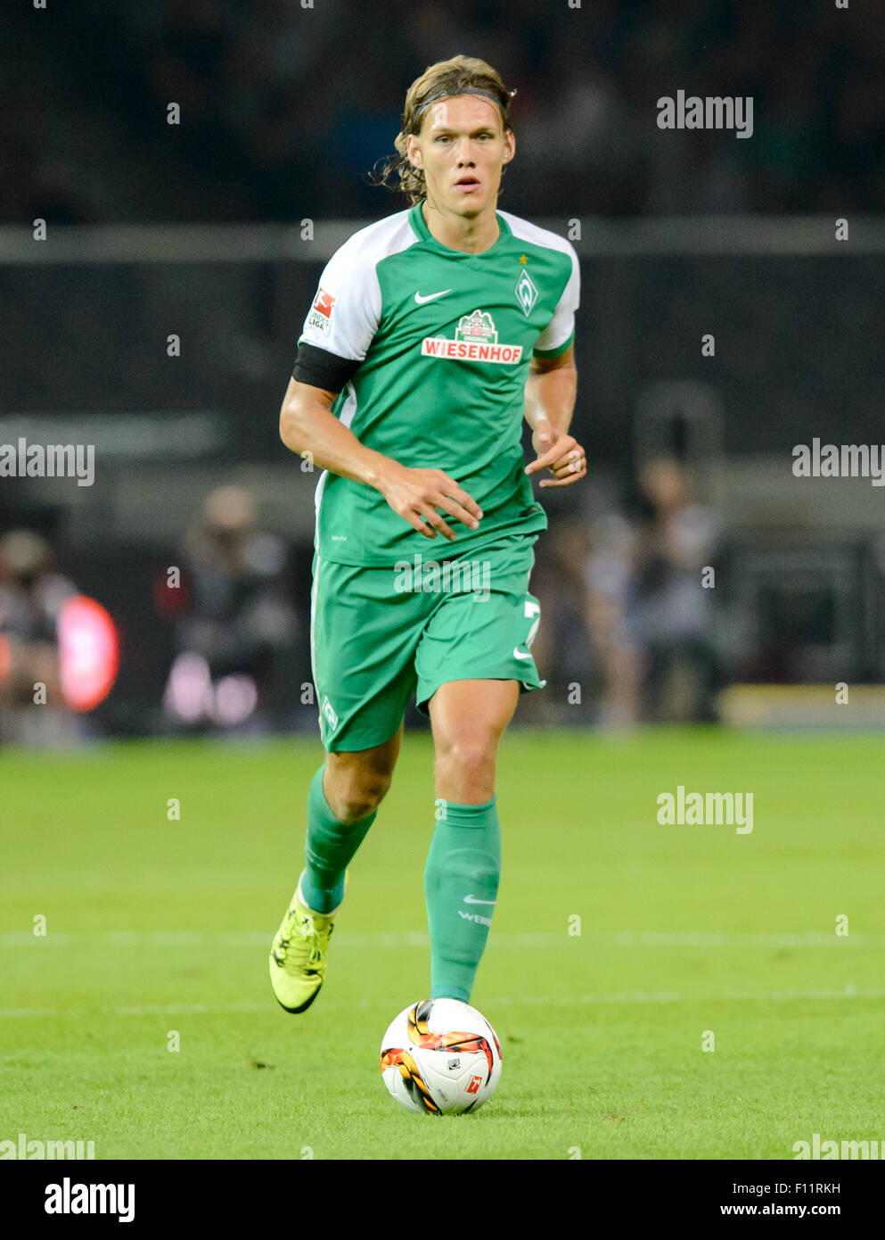 Bremen's Jannik Vestergaard in action during the German Bundesliga ...
