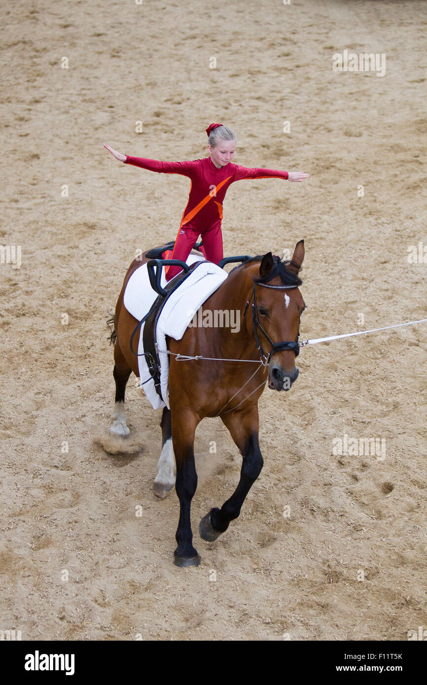 Equestrian vaulting hi-res stock photography and images - Alamy