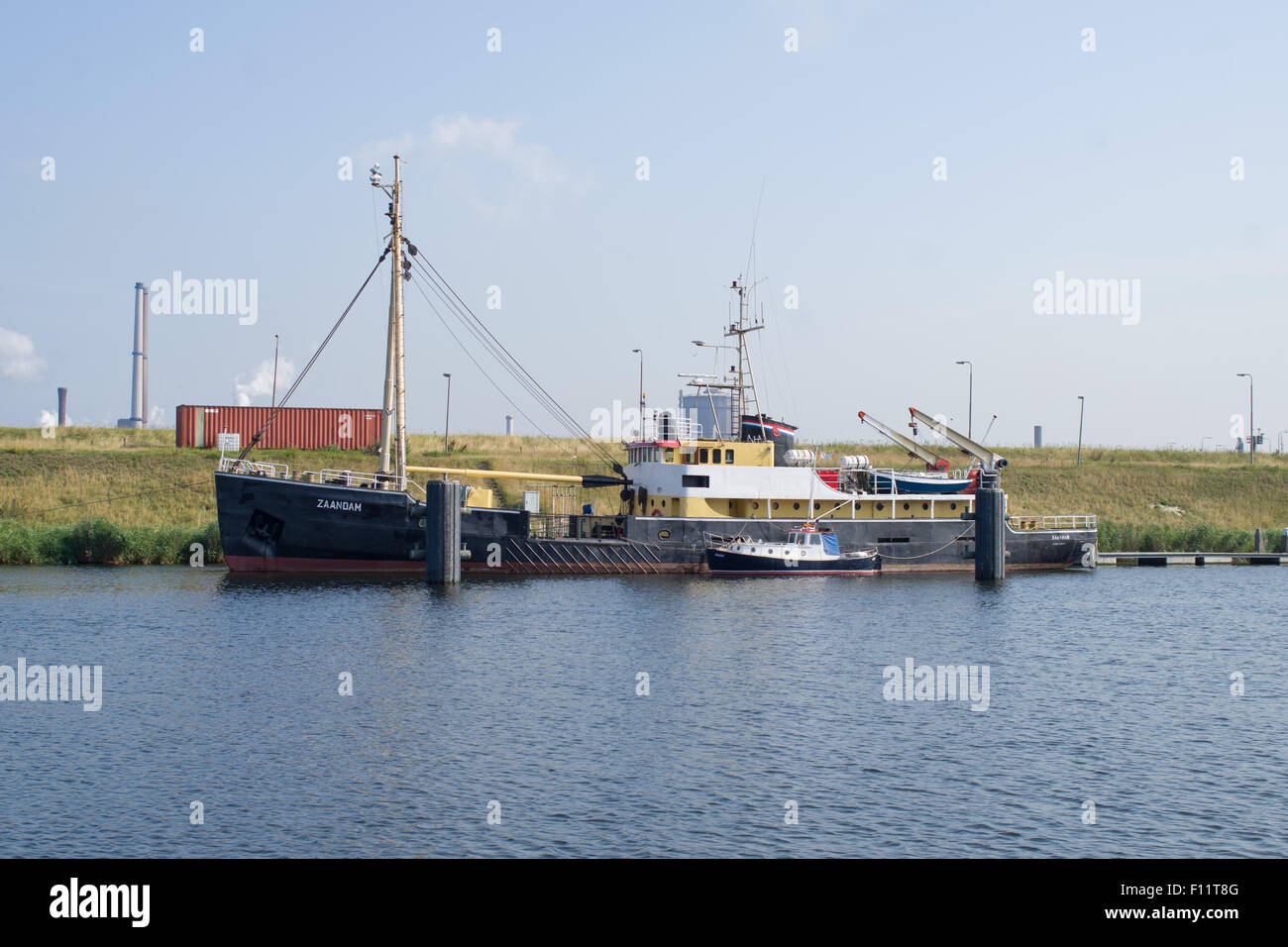 Dutch trawler converted to pleasure boat Stock Photo - Alamy