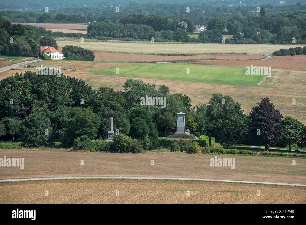 Waterloo battlefield monuments hi-res stock photography and images - Alamy