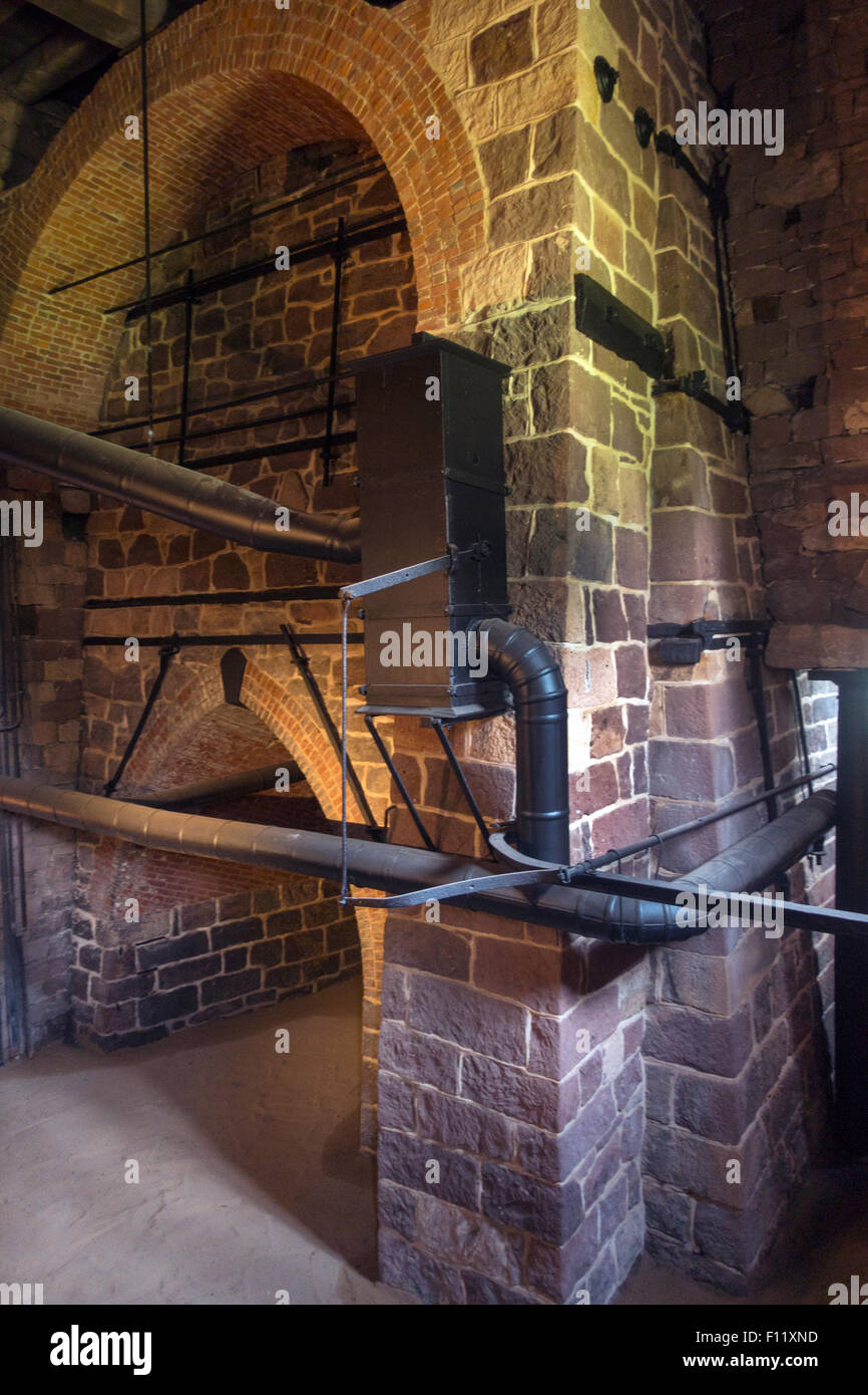 Cornwall iron furnace museum in Cornwall PA Stock Photo - Alamy