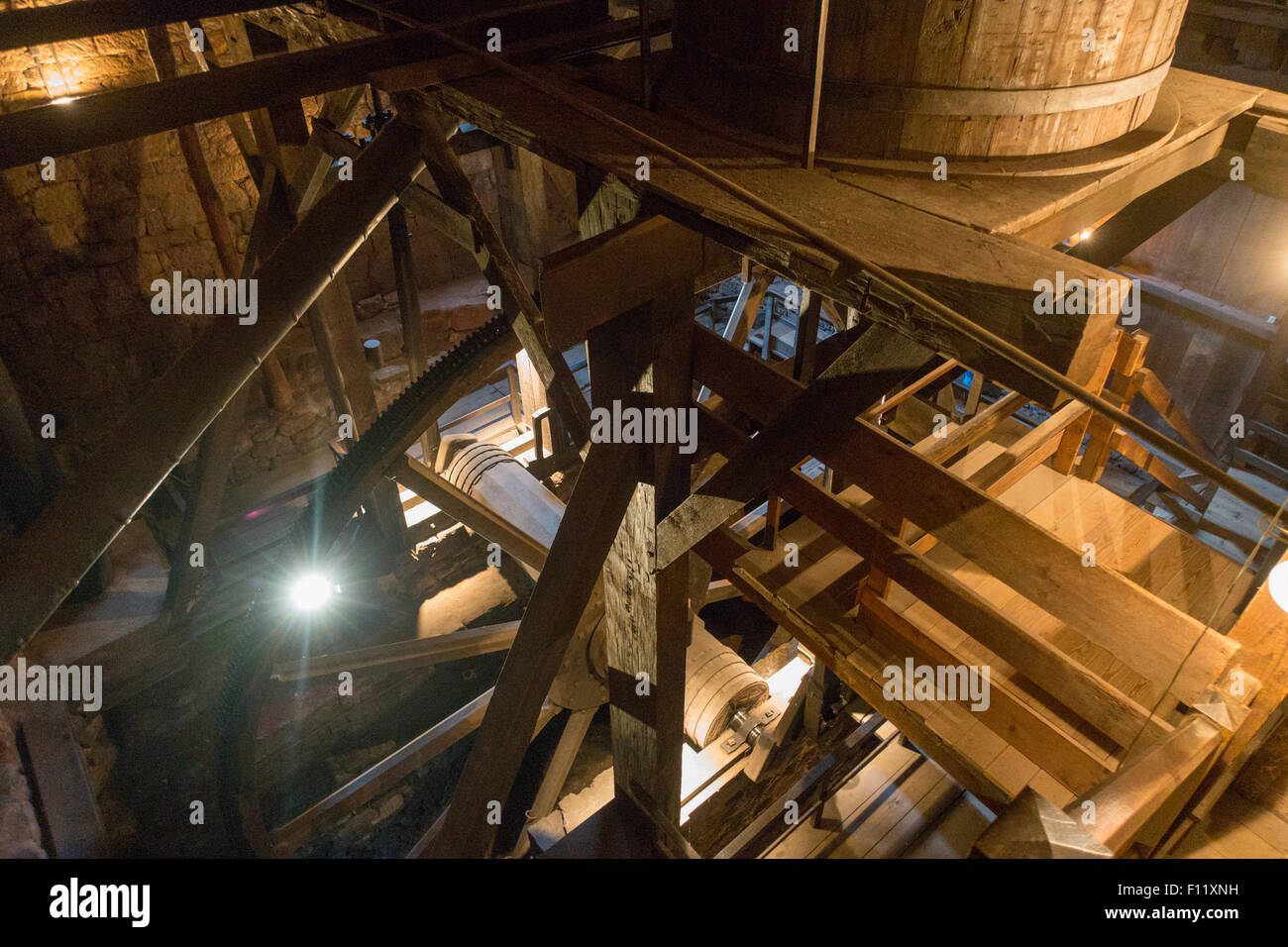 Cornwall iron furnace museum in Cornwall PA Stock Photo - Alamy